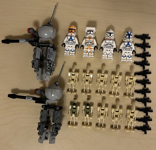 LEGO Star Wars Clone Trooper And Battle Droid Lot 75283 75337 75280 ...