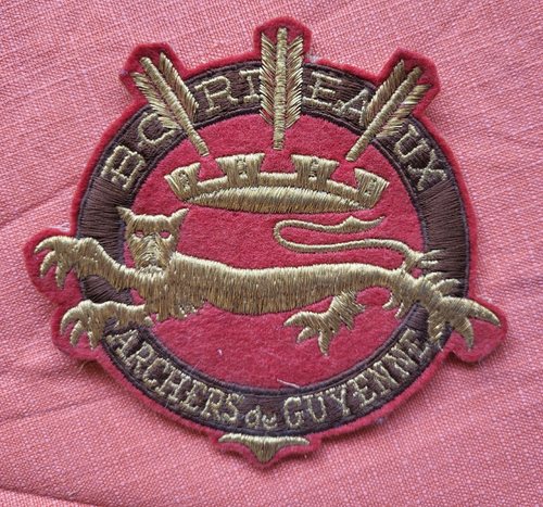 écusson BORDEAUX / ARCHERS de GUYENNE / très rare et bon état | eBay