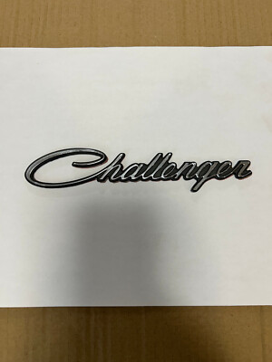 1970-1974 Dodge Challenger fender tail panel emblem P3444938 | eBay