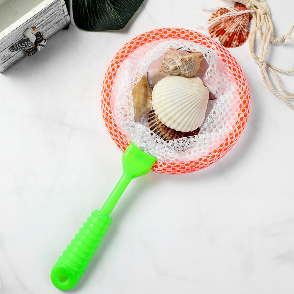 12 Pcs Children's Fishing Net Kids Toys Puzzle Baby Fishnets Crab for ...