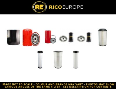 Filter Service Kit Fits HAMM 3411 Air Oil Fuel w/Deutz BF4M2012C Eng ...