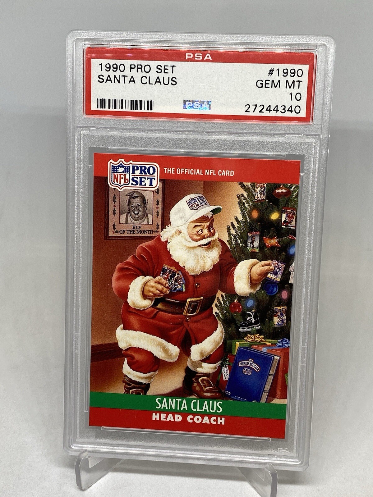 Santa Claus 1990 Pro Set #1990 Promo Price Guide - Sports Card Investor