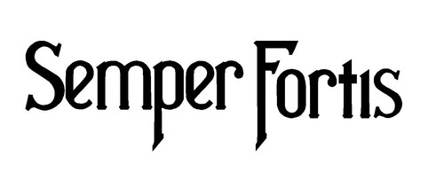 Semper Fortis Vinyl Decal USN Navy Always Strong window car window ...