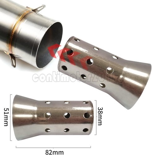 Motorcycle Exhaust Joint Insert Baffle DB Killer Silencer For 51MM ...