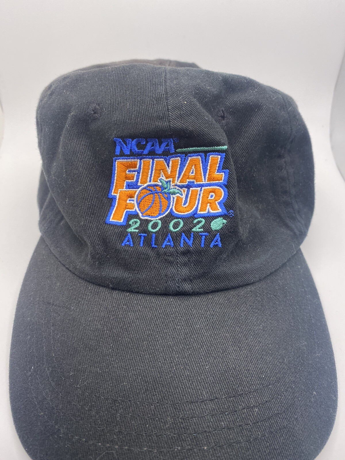 Vintage NCAA 2002 Final Four Hat Cap Strap Back Black Mountain Dew ...