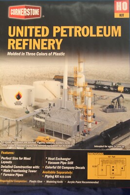 Walthers Cornerstone - United Petroleum Refining - HO Scale - 933-3705 ...