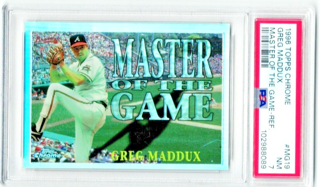 1996 Topps Chrome - Master of the Game Greg Maddux #MG19 Refractor for sale online | eBay