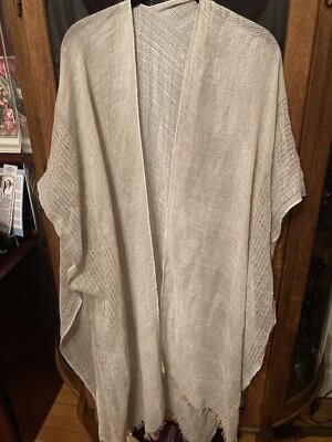 Womens Shaw like Beige with sequins | eBay