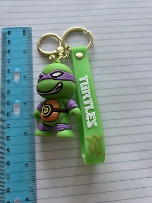 Teenage Mutant Ninja Turtles Silicone And Metal Keychain Donatello | eBay