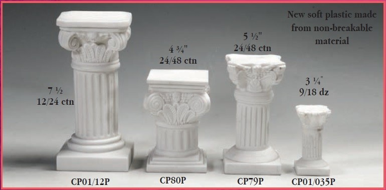 Roman Greek Pillar Column Pedestal Wedding Centerpiece Candle Holder ...