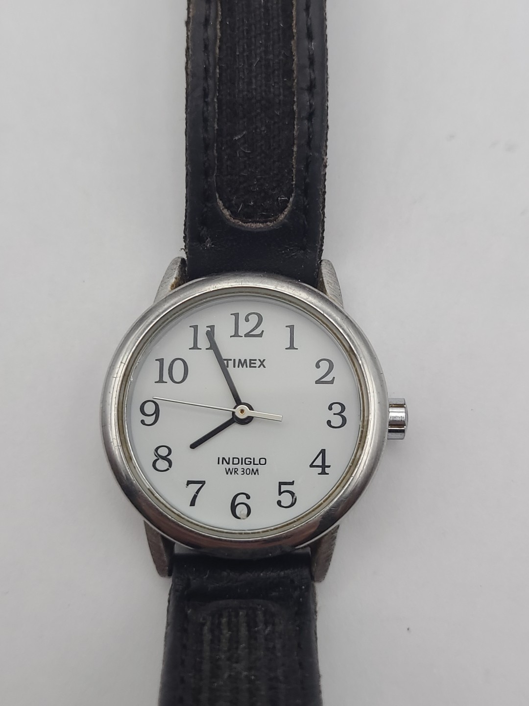 Timex Easy Reader White Dial Women Watch Indiglo Blac… - Gem
