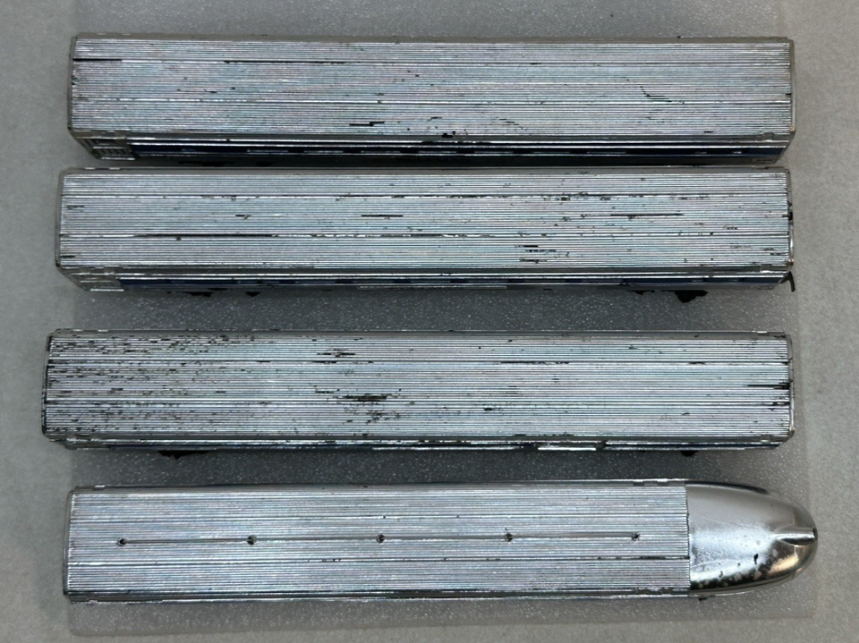 BALTIMORE and OHIO Royal Blue Pullman Silver Train HO Scale Passenger ...