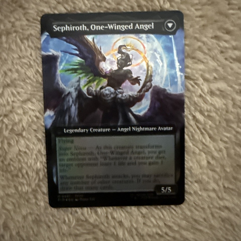 Sephiroth, Fabled SOLDIER (Extended Art) (451) Final Fantasy Foil | eBay UK