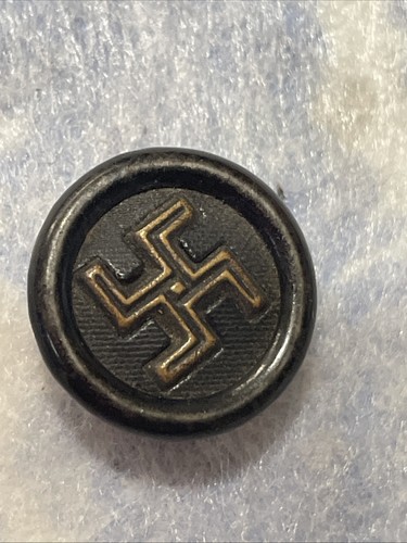 Pre WWII Swastika Design Good Luck Coat Button Native American Symbol ...