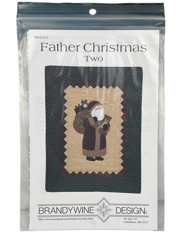 Brandywine Design Quilt Patterns Olde World Father Christmas One & Two ...