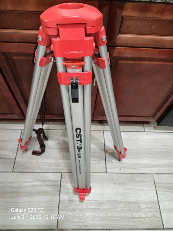 CST Berger Heavy Duty Aluminum Survey Transit Laser Tripod | eBay
