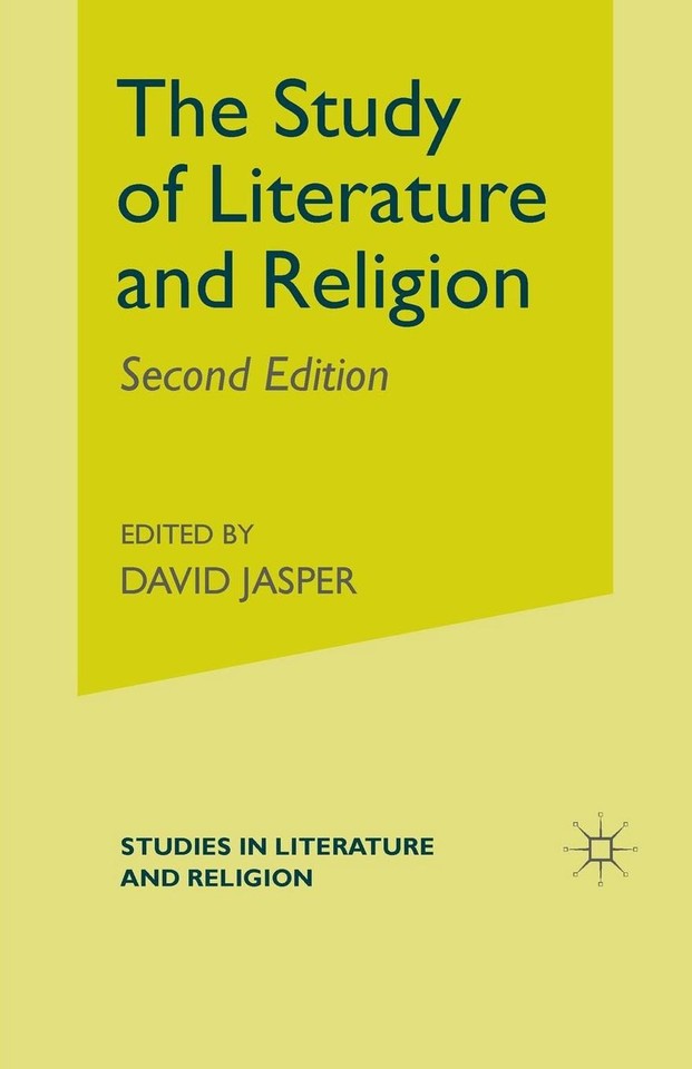 Study of Literature and Religion: An Introduction by David Jasper ...