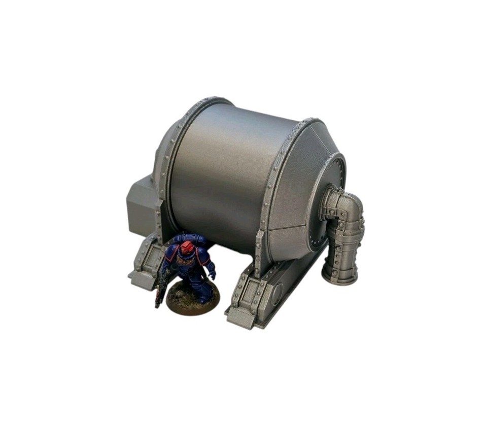 3d Printed Terrain Industrial SciFi Storage Tank Perfect For 40K Or ...