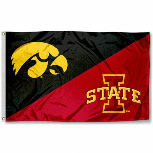 Iowa vs. Iowa State House Divided 3x5 Flag and Banner | eBay