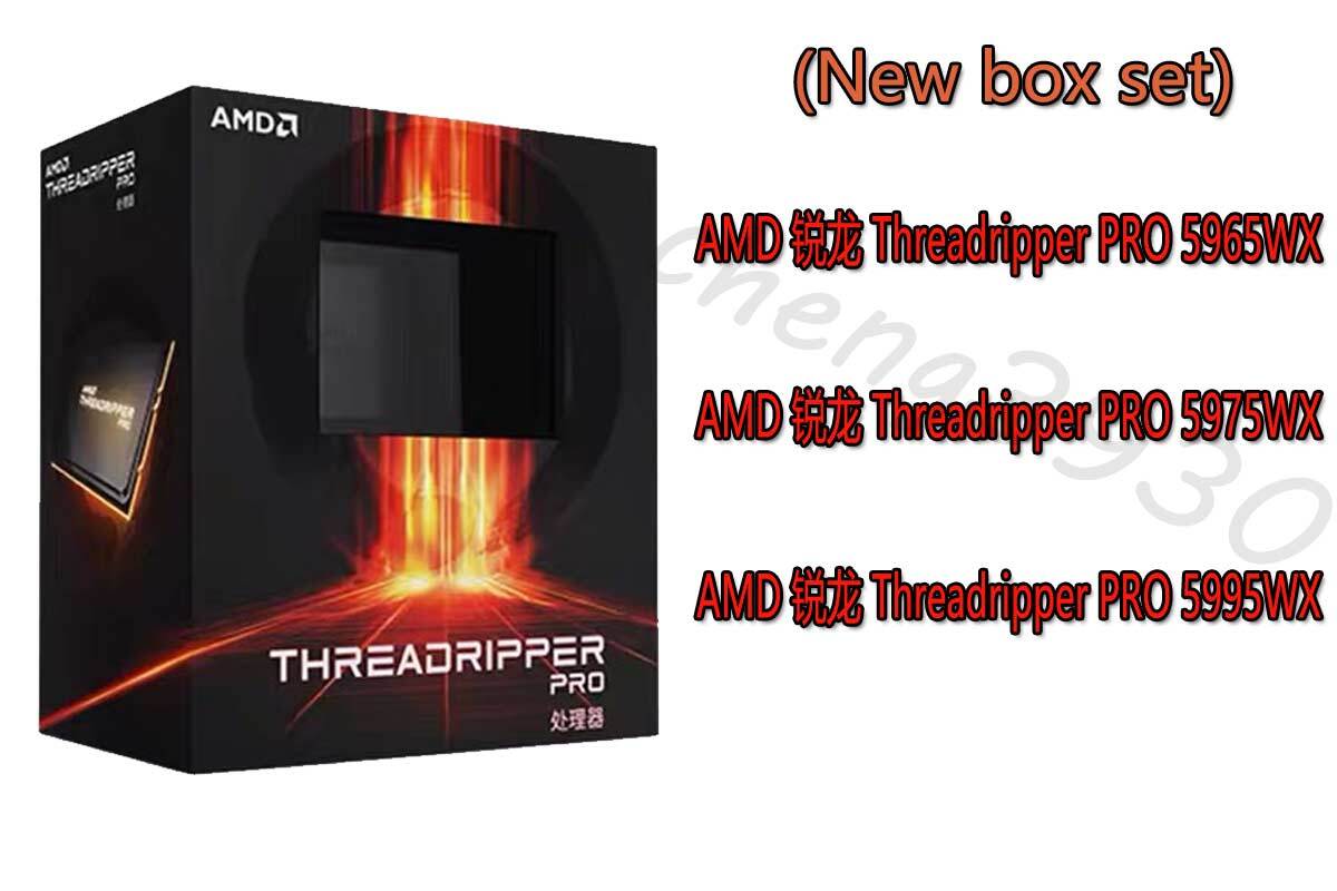 (New set)AMD Ryzen Threadripper Pro 5965WX 5975WX 5995WX CPU processor ...