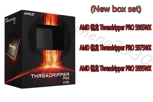 (New set)AMD Ryzen Threadripper Pro 5965WX 5975WX 5995WX CPU processor ...