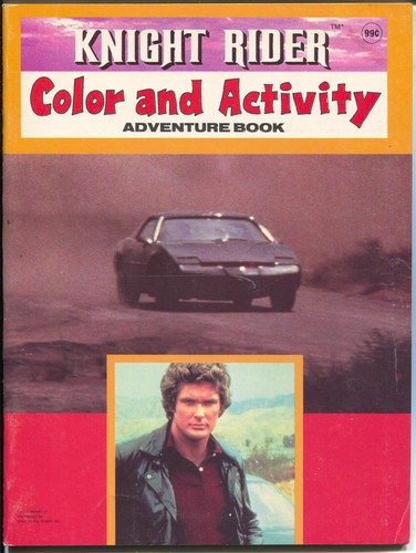 Knight Rider Color & Activity Book #2 1983 - Modern Promotions -FN ...