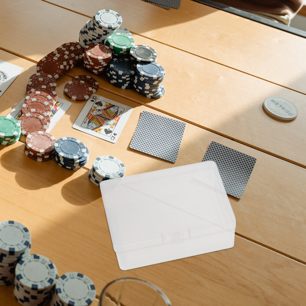 3 Pcs Card Storage Box Pp Playing Cards Poker Packaging Cases | eBay