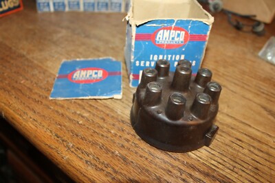1941 Cadillac Delco Remy distributor cap, appears new or lightly used ...