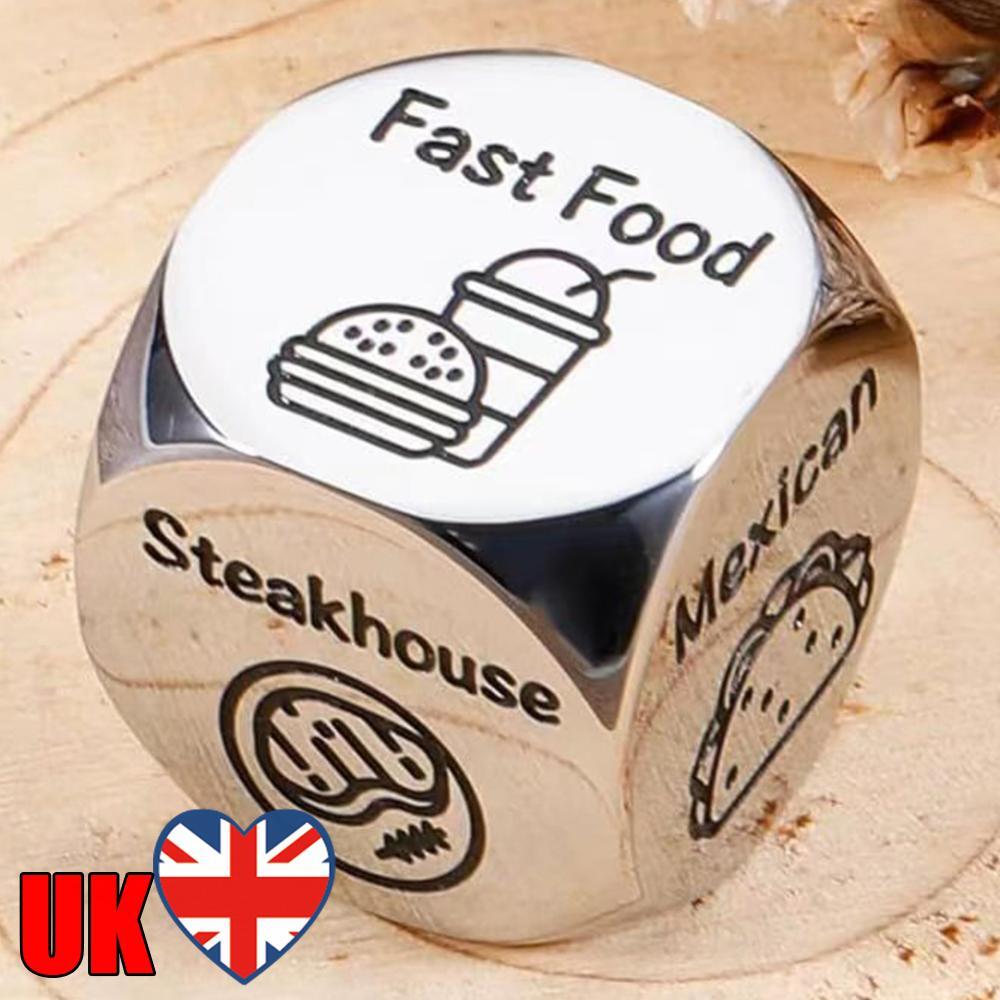 Dice Food Takeaway Food Decision Making Dice. Personalised Reward Dice