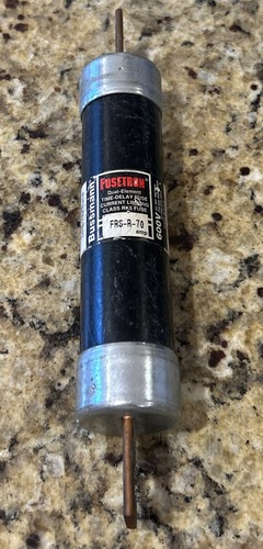 Fusetron FRS-R-70 Time Delay Fuse 70A 600V USED | eBay