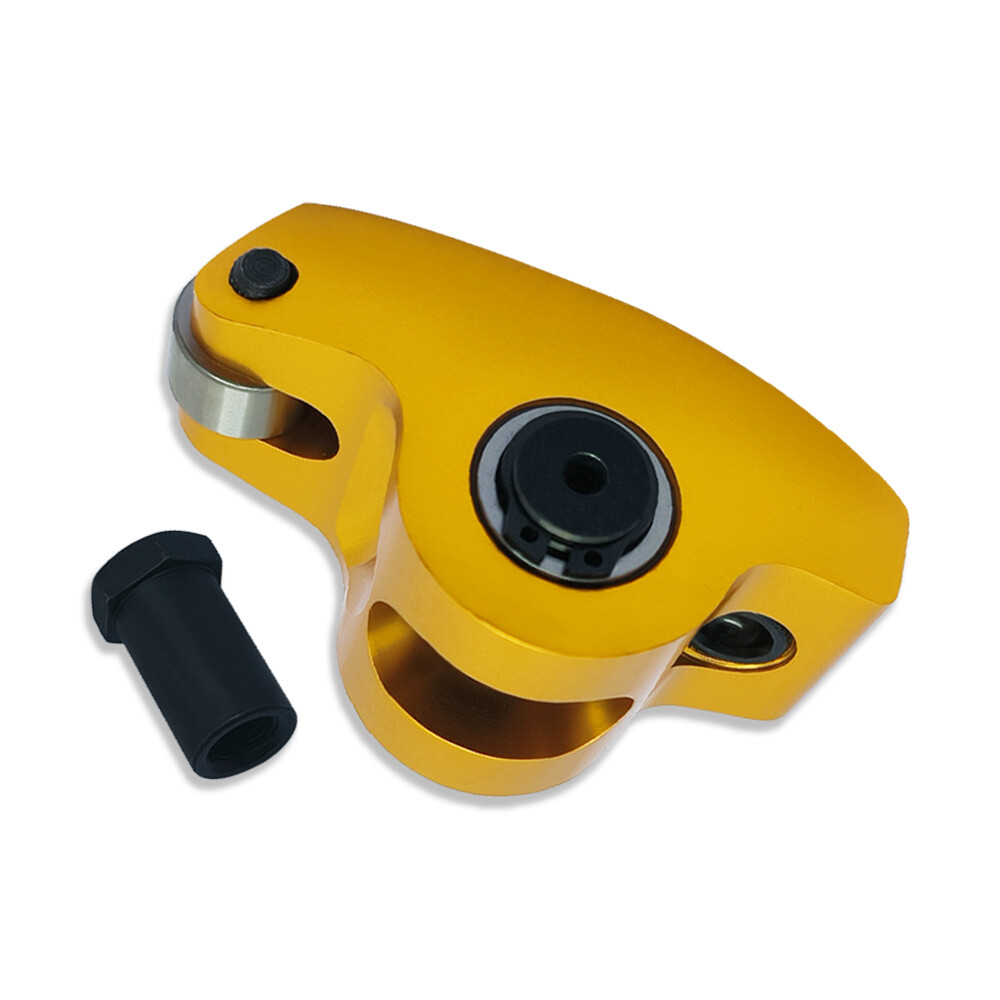 For SBF Ford 289 302 351W Aluminum 1.6 Ratio Roller Rocker Arms Set 3/8 ...