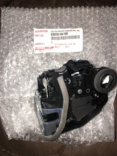 Genuine OEM Toyota 69050-06100 Passenger Rear Lock Actuator Latch Many ...