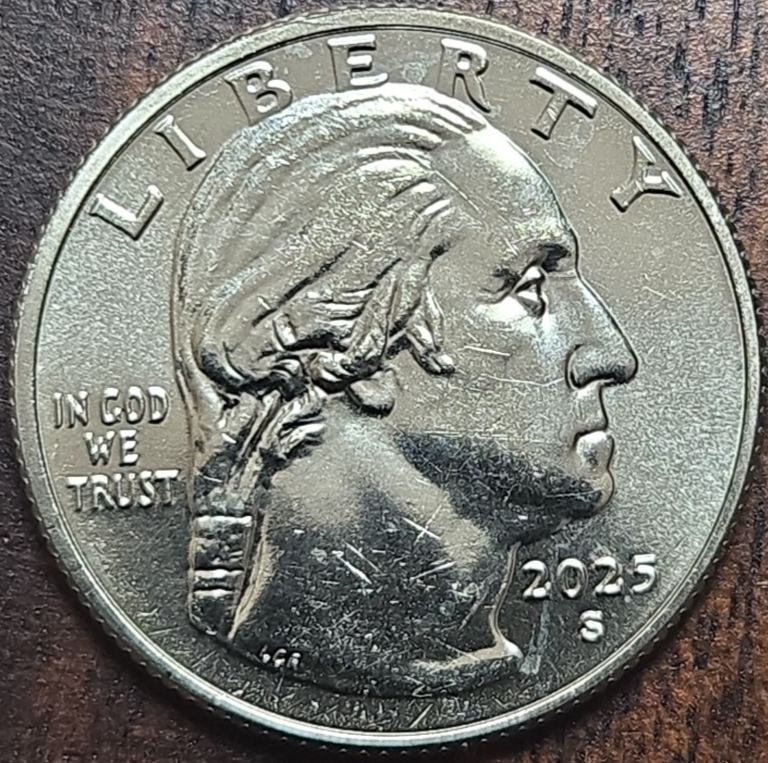 2025-S Dr. Vera Rubin Quarter Finger Feeder Error UNC Rare S Mint Error ...