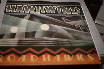 HAWKWIND ROADHAWKS orignal UK 12' GATEFOLD 1976 VINYL LP EX space rock ...