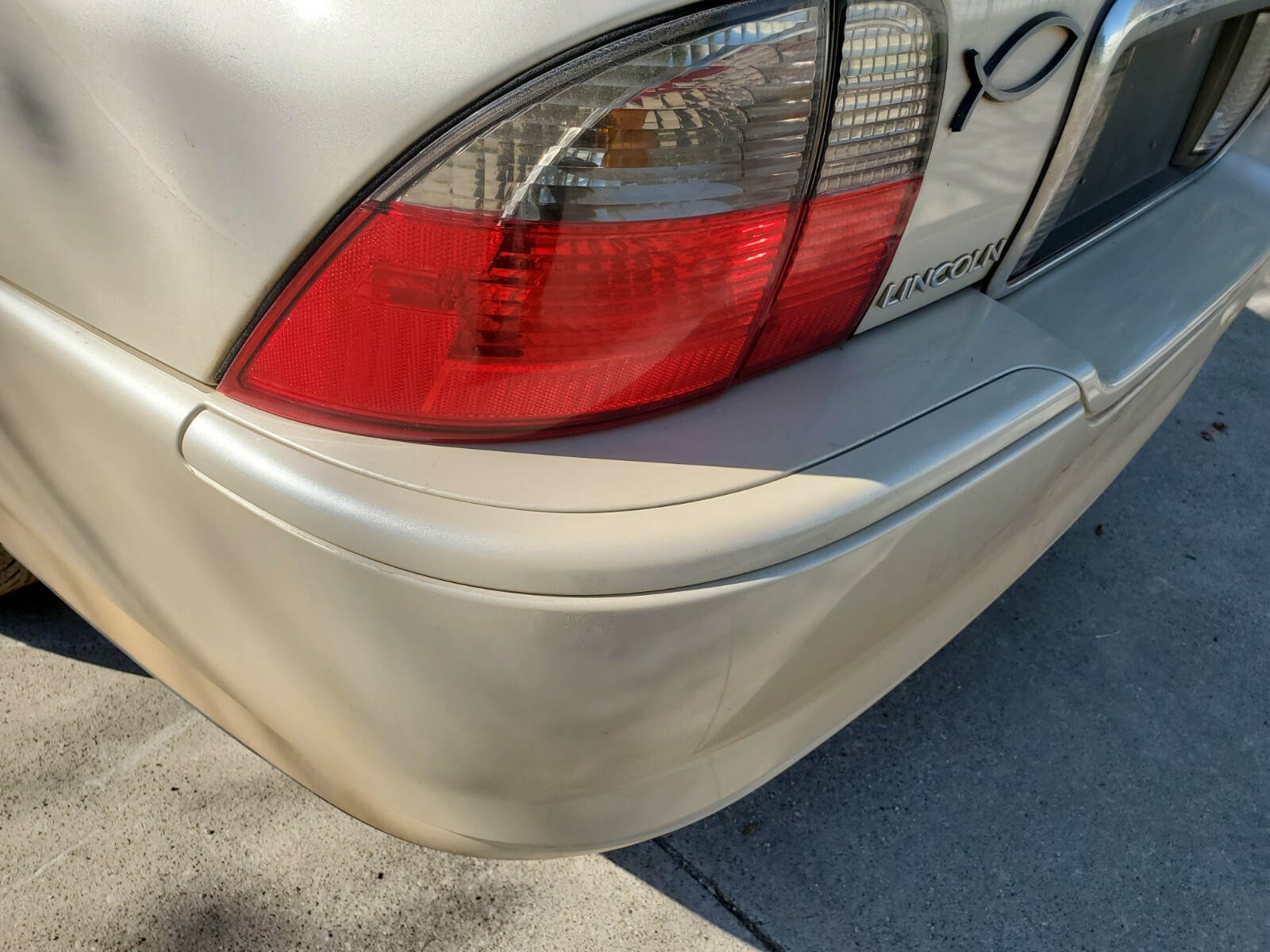 2003 2004 2005 2006 LINCOLN LS REAR BUMPER PAINT HC | eBay