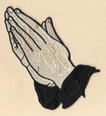 Praying Hands - Prayer - Liturgical - Faith - Embroidered Iron On Patch ...