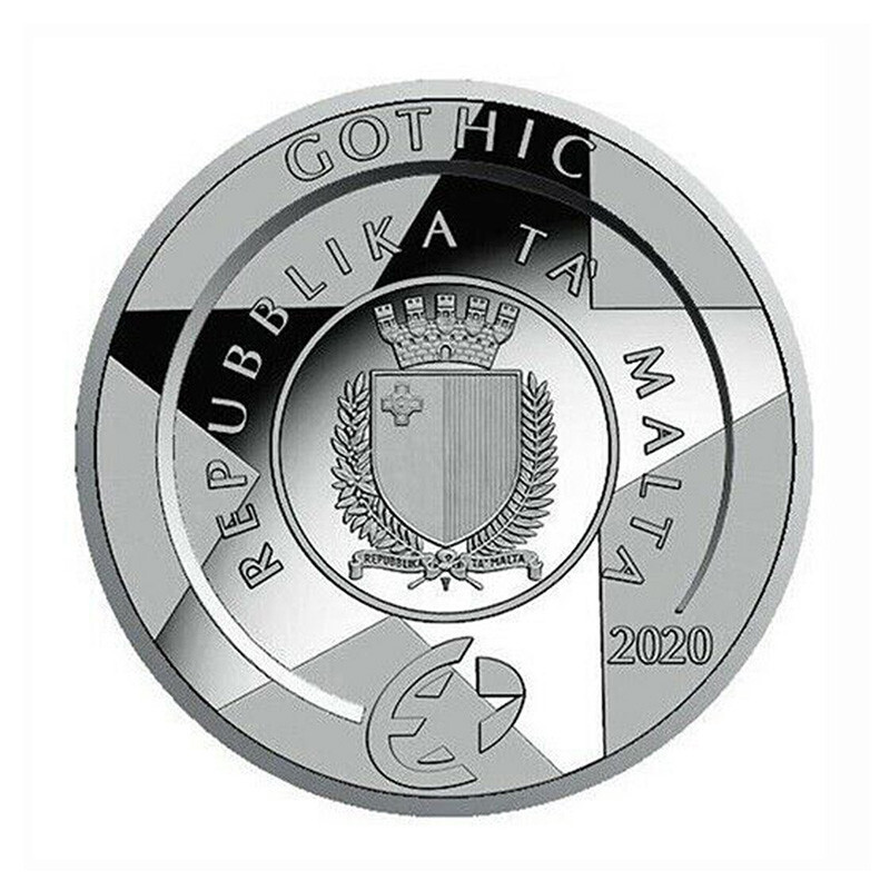 Malta Silver Coin 10 Euro 2020 Proof Gothic L' Isle Adam Graduals CoA ...