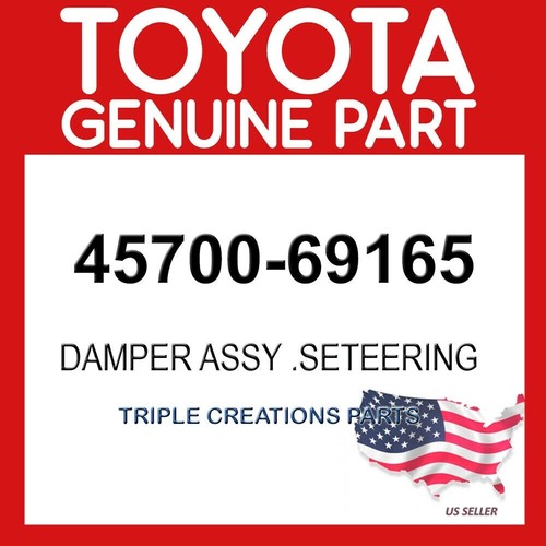 TOYOTA GENUINE 4570069165 DAMPER ASSY, STEERING 45700-69165 | eBay