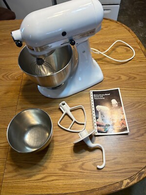 Kitchenaid Mixer Model K45SS with Attachments | eBay
