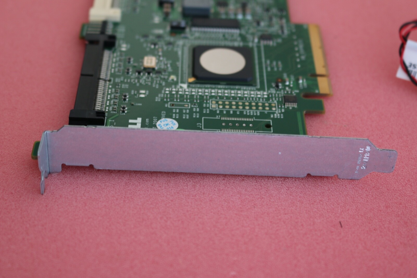 Dell PowerEdge Perc 6/IR SAS RAID Controller JW063 & cable PD147 UCS-61 ...