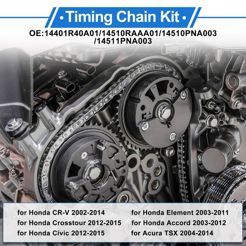 1 Set Timing Chain Kit for Honda Accord Civic CR-V TSX Element ...