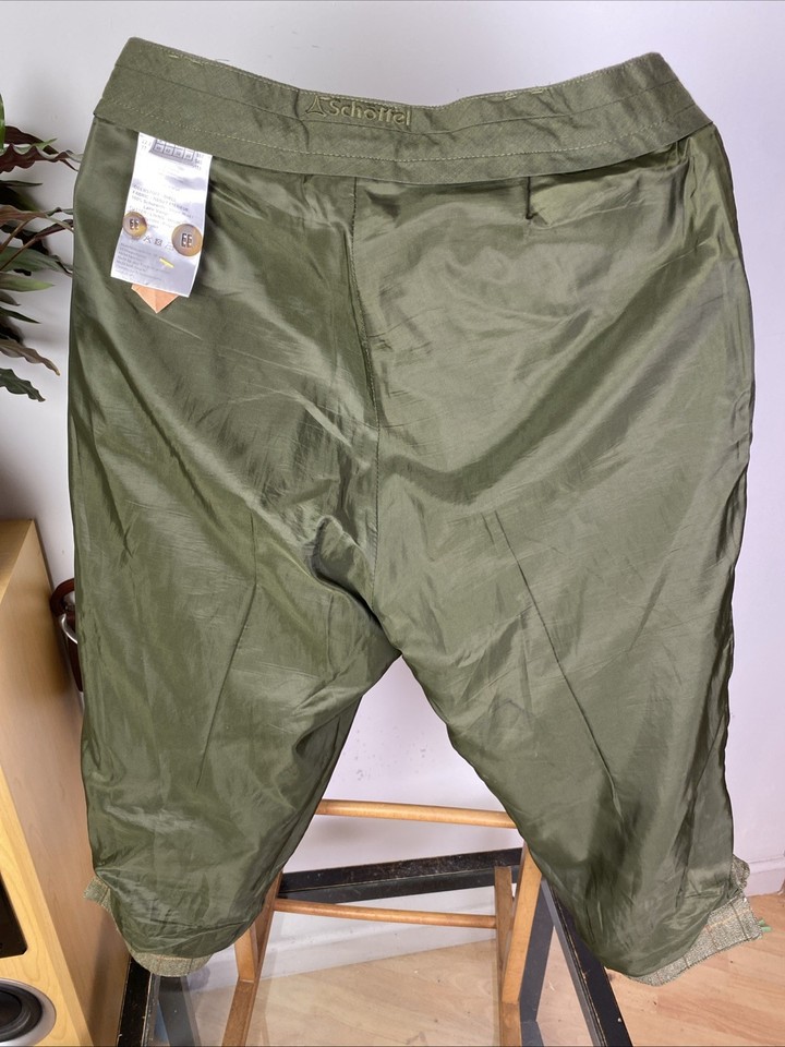 SCHOFFEL Men’s (32W) PTARMIGAN Tweed Plus Twos Breeks Hunting Trousers ...