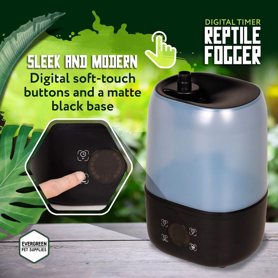 Reptile Humidifier/Fogger - 4L Tank - NEW Digital Timer - Add Water ...