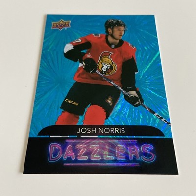 NHL Card-Josh Norris-Blue Dazzlers-UD2 2020-21-Ottawa | eBay