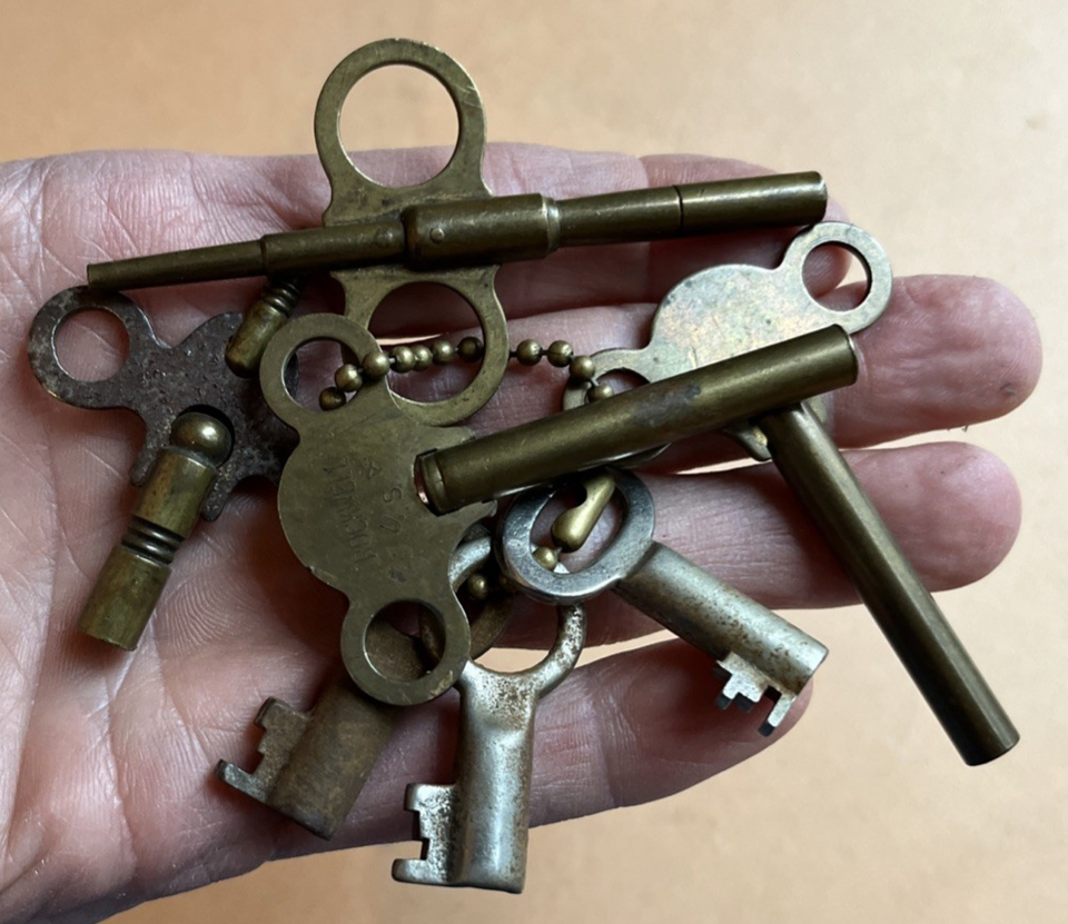 Old Keys Bundle 160+ Vintage & Modern Key Job Lot, Skeleton/Watch/Lock ...