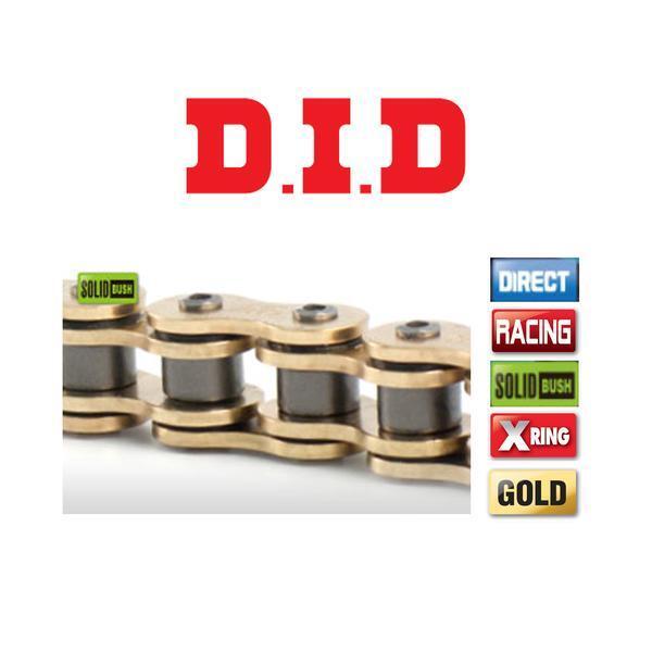 DID Gold HD X-Ring Motorcycle Chain 520VX3 110 fits Honda CRF230 F-C 12 ...