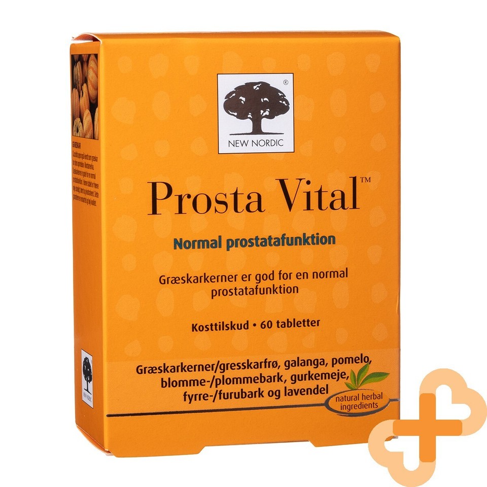 NEW NORDIC PROSTA VITAL 60 Tablets Prostate Health Supplement for Men ...