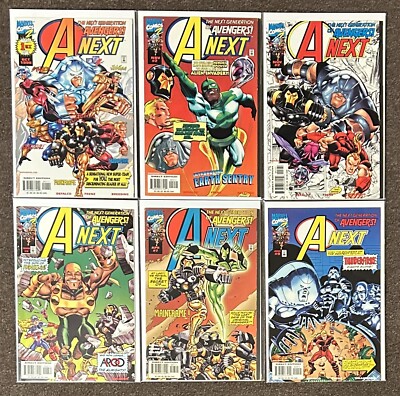 Avengers Next #1,2,2 Variant #6,7,9 Marvel The Next Generation Comic ...