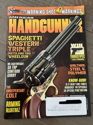 American Handgunner Gun Magazine January/February 2025 | eBay