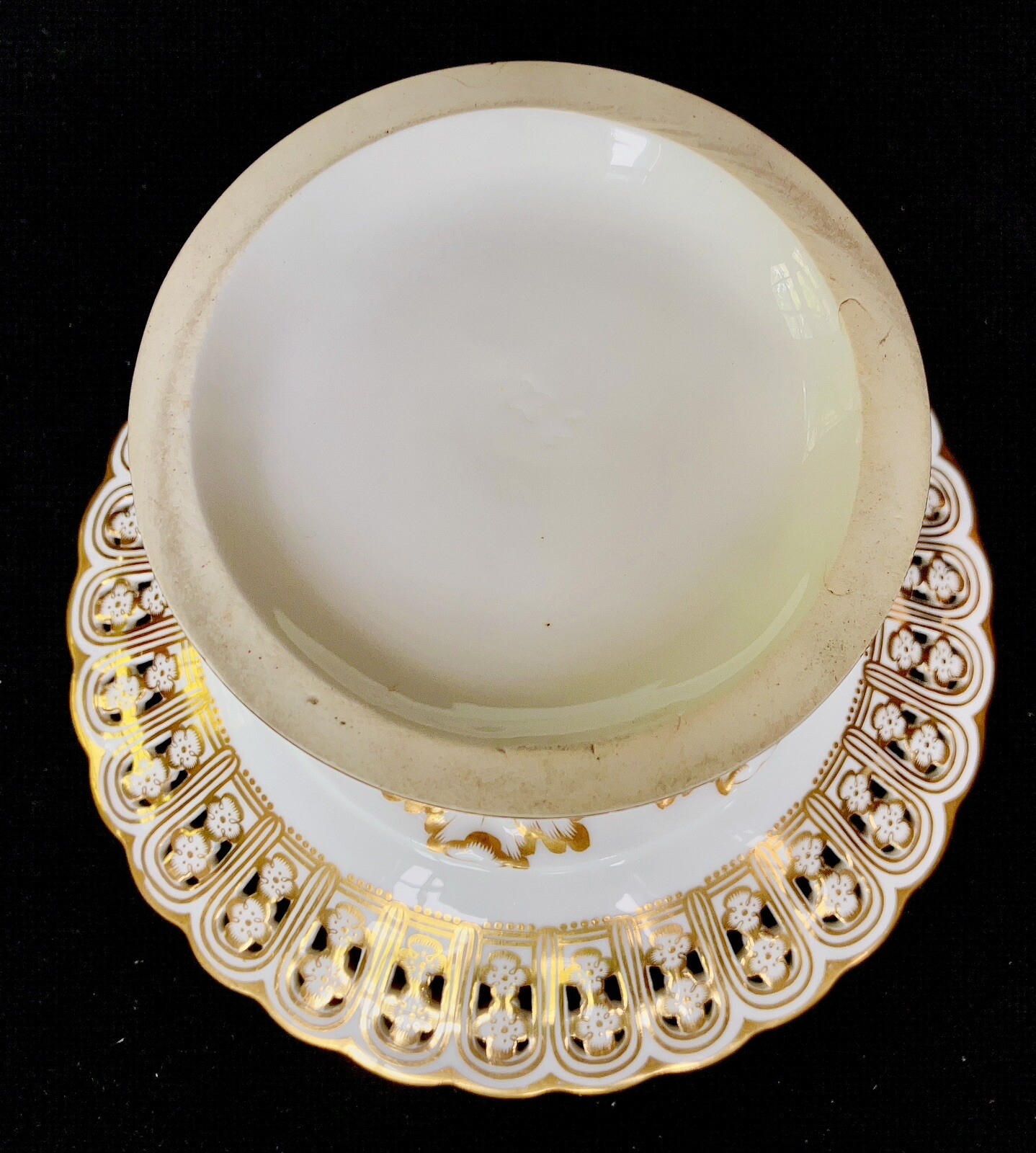 Antique Minton Reticulated Compote/Tazza RARE C1856 | eBay